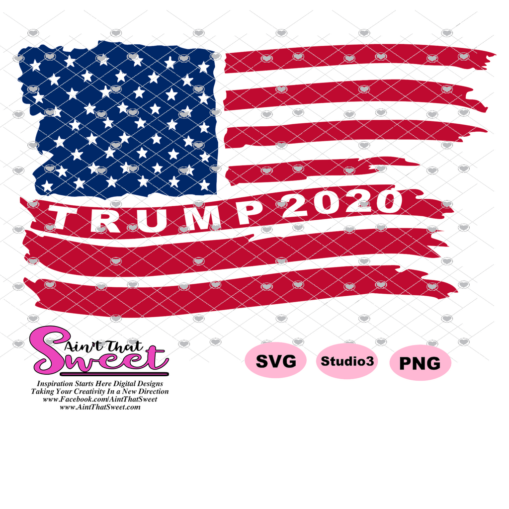 Trump Flag 2020 Horizontal - Overlay and Subtracted - Transparent PNG ...