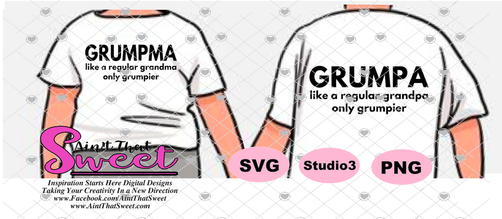 Grumpa-Like A Regular Grandpa Only Grumpier and Grumpma-Like A Regular ...