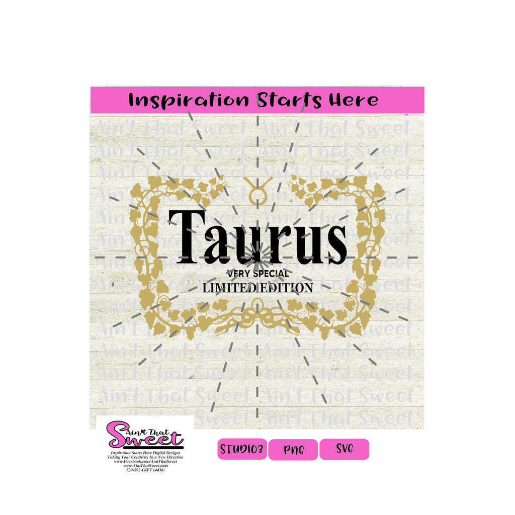 Henny Border with Taurus (Very Special Limited Edition) -Transparent P ...
