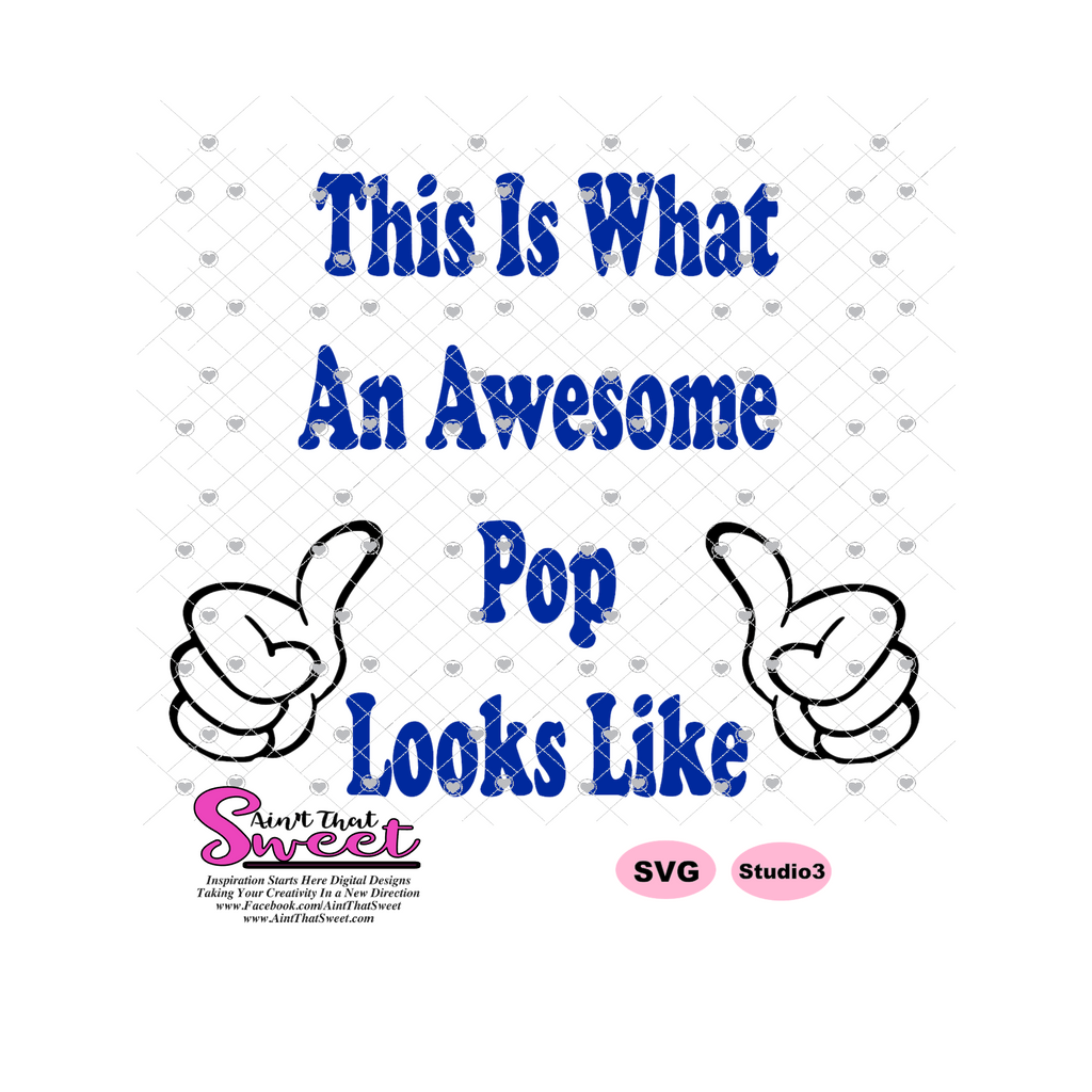 This Is What An Awesome Pop Looks Like-Thumbs Up - Transparent PNG, SV ...